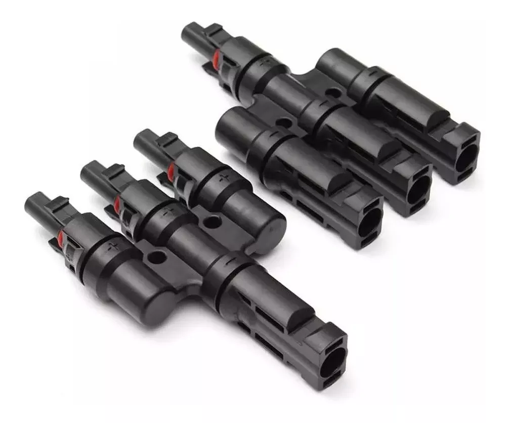 Conectores Mc4 - 3x1 (par) Painel Solar Fotovoltaico Plug Energia ...