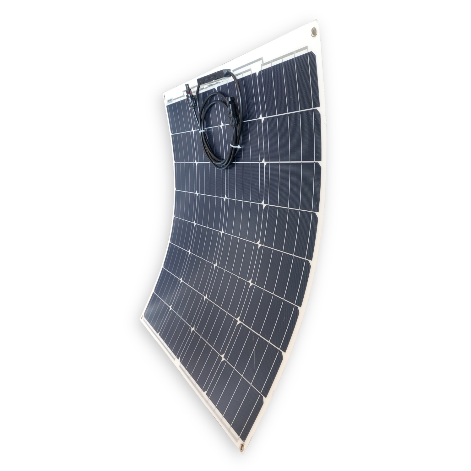 Módulo / painel / placa Solar Fotovoltaica 80w Flexível Mono modelo 01 ...